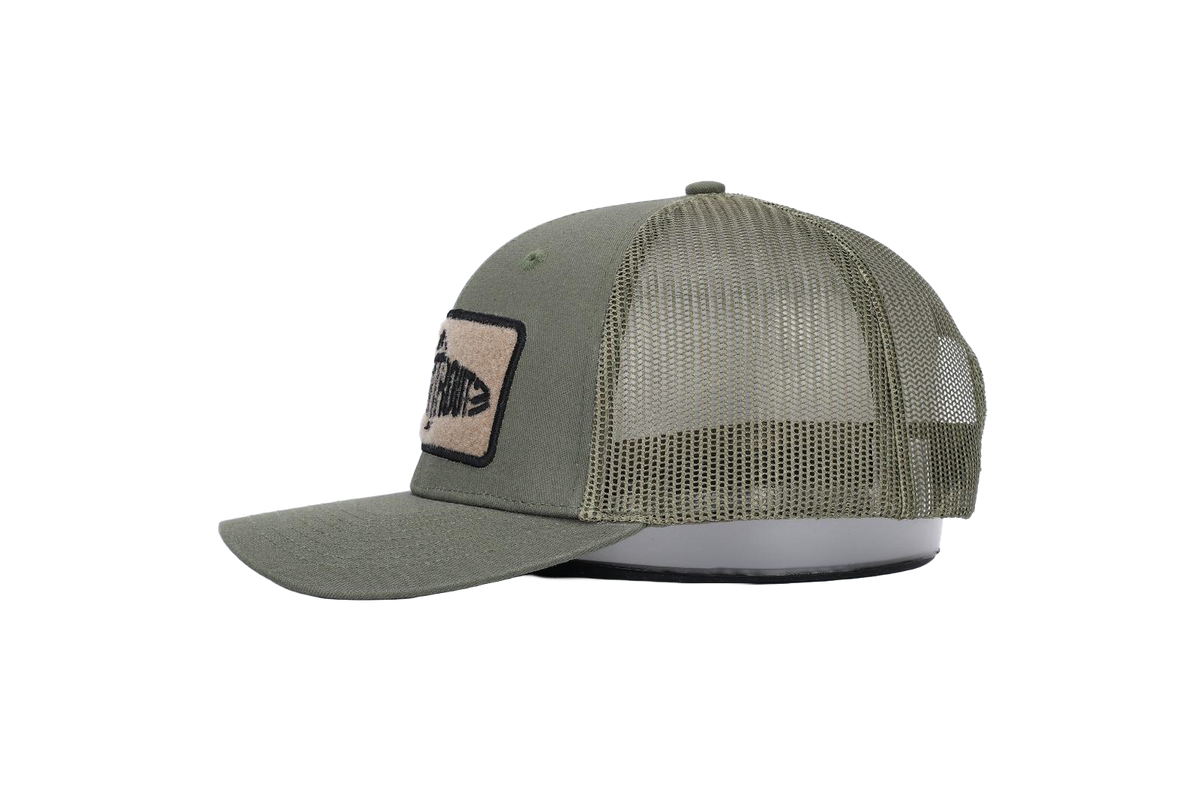 Velcro Patch Sage Hat – All About Trout